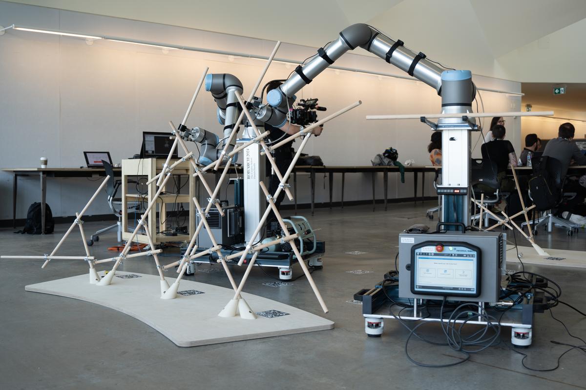 Collaborative Augmented Assembly / ROB|ARCH 2024